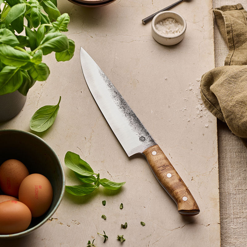 8" CLASSIC CHEF KNIFE - WOOD | Alex Pole Ltd